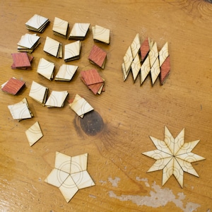 Penrose P3 River Tiles, Mathematical Puzzle, Pentagon, Tile Puzzle ...
