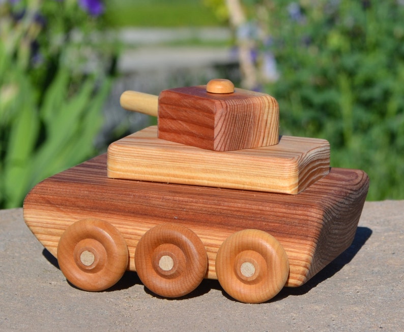 Redwood, Military Tank, Heirloom Toy, Handmade, Tank, War, World War II ...