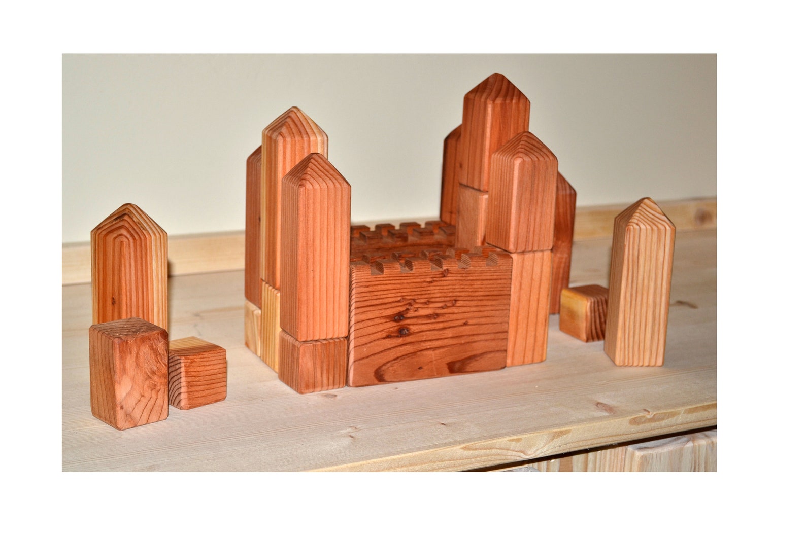 Temple Blocks Redwood Blocks Heirloom Blocks Designing - Etsy