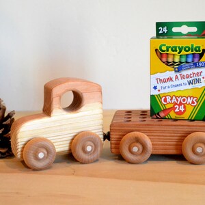 Crayon Truck 24 Crayola Crayons Redwood Magnetic - Etsy