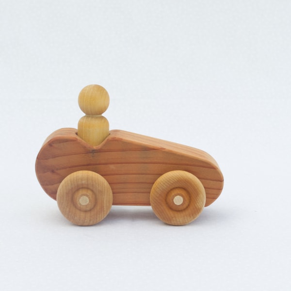 Wood Toy Race Car - Etsy