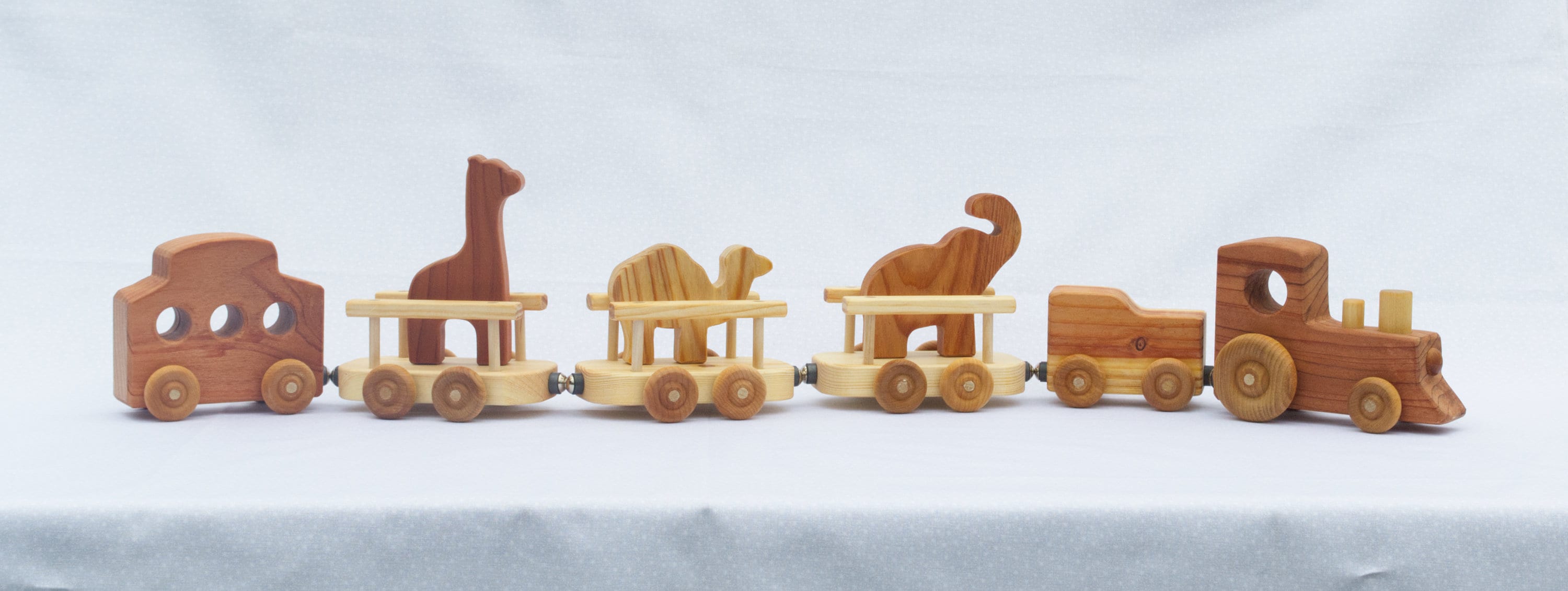 Circus Train With Giraffe Elephant Camel Zoo Train - Etsy