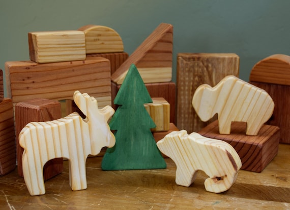 Wilderness Blocks - Etsy