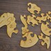 Dragon Counting Puzzle With Storage Bag Baltic Toy Grade 1/8 Plywood ...