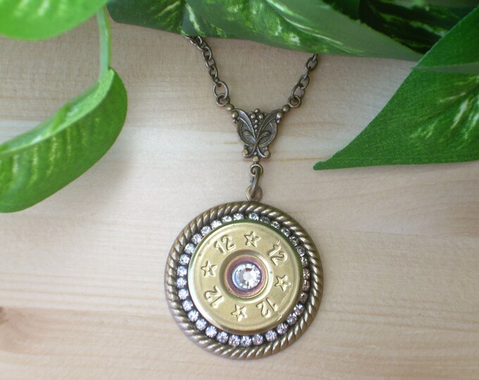 Shotgun Shell Jewelry Kent 12 Gauge Shotgun Shell Casing Rhinestone ...