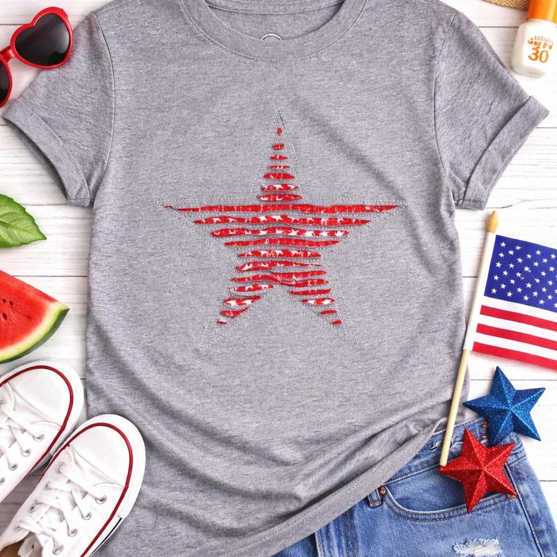 Reverse Applique Shirt - Etsy