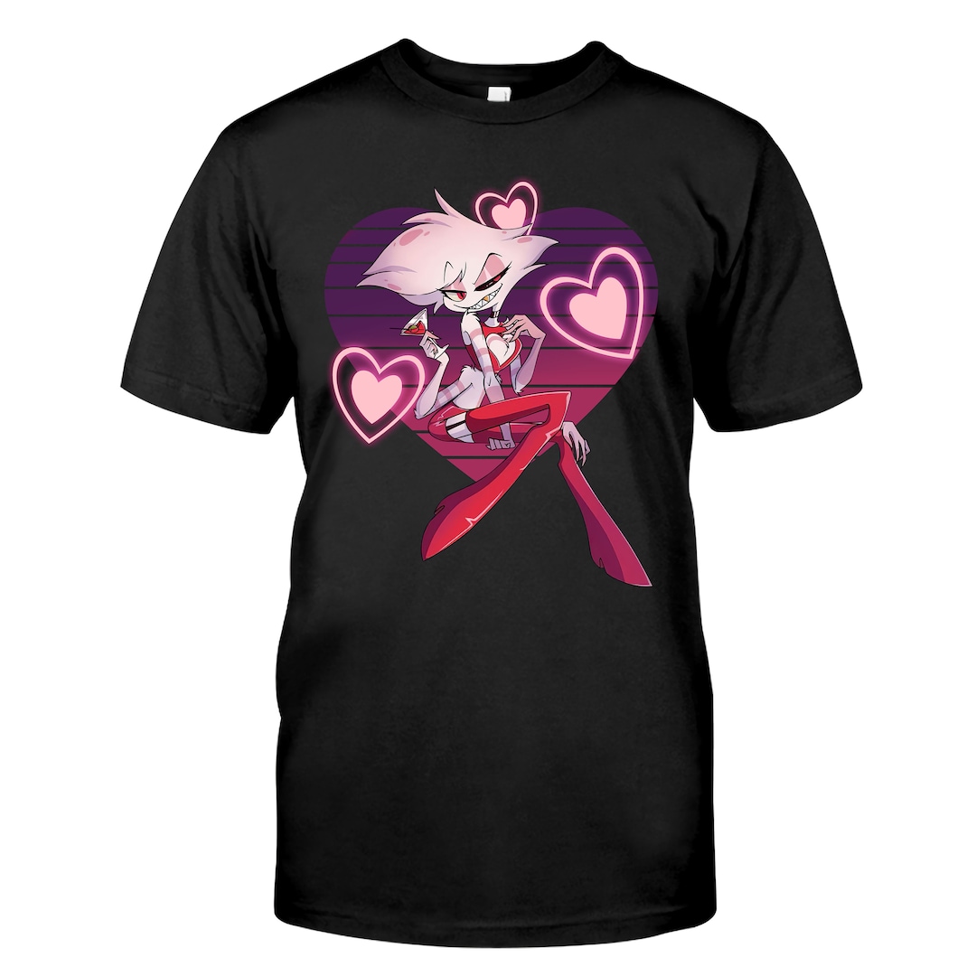 Hazbin Hotel Angel Dust Pride Month Camisa Demonio, Hazbin Hotel ...