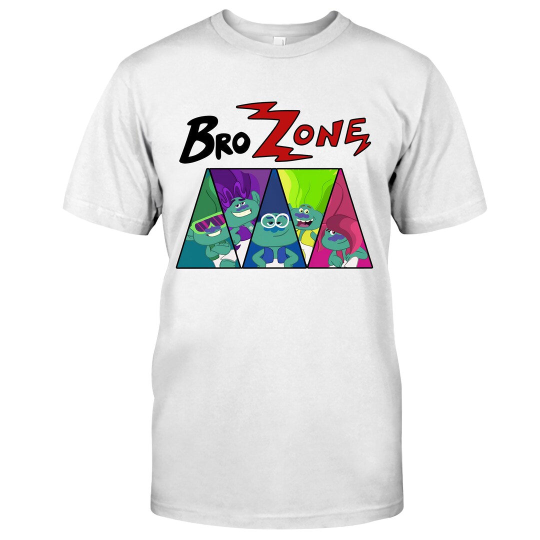 Bro Zone Trolls Band Together Movie 2023 Tshirt, Queen Poppy Trolls ...