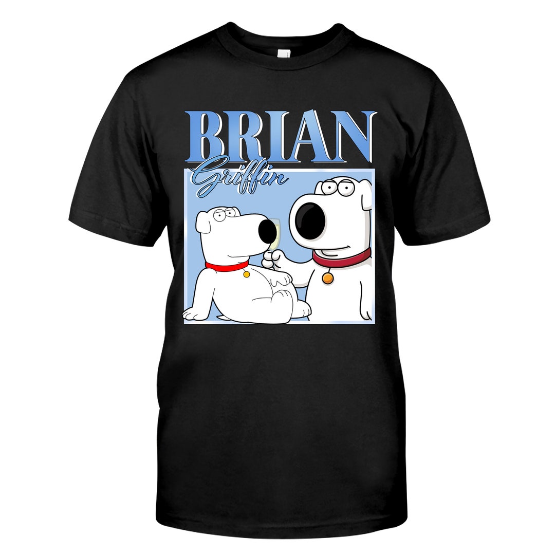 Brian Griffin Shirt, Brian Griffin Family Guy Shirt, Brian Griffin ...