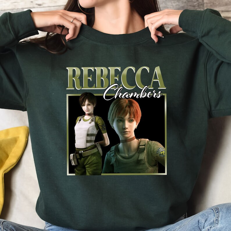 Rebecca Chambers Vintage Tshirt, Rebecca Chambers Resident Evil 4 ...