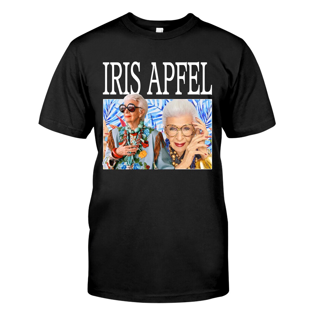 Iris Apfel Shirt, Iris Apfel Rest in Peace Shirt, RIP Iris Apfel, Iris ...