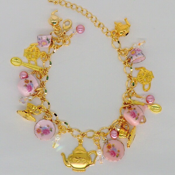 Teacup Bracelet - Etsy