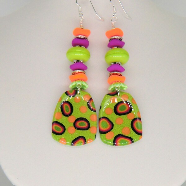 Wacky Earrings - Etsy