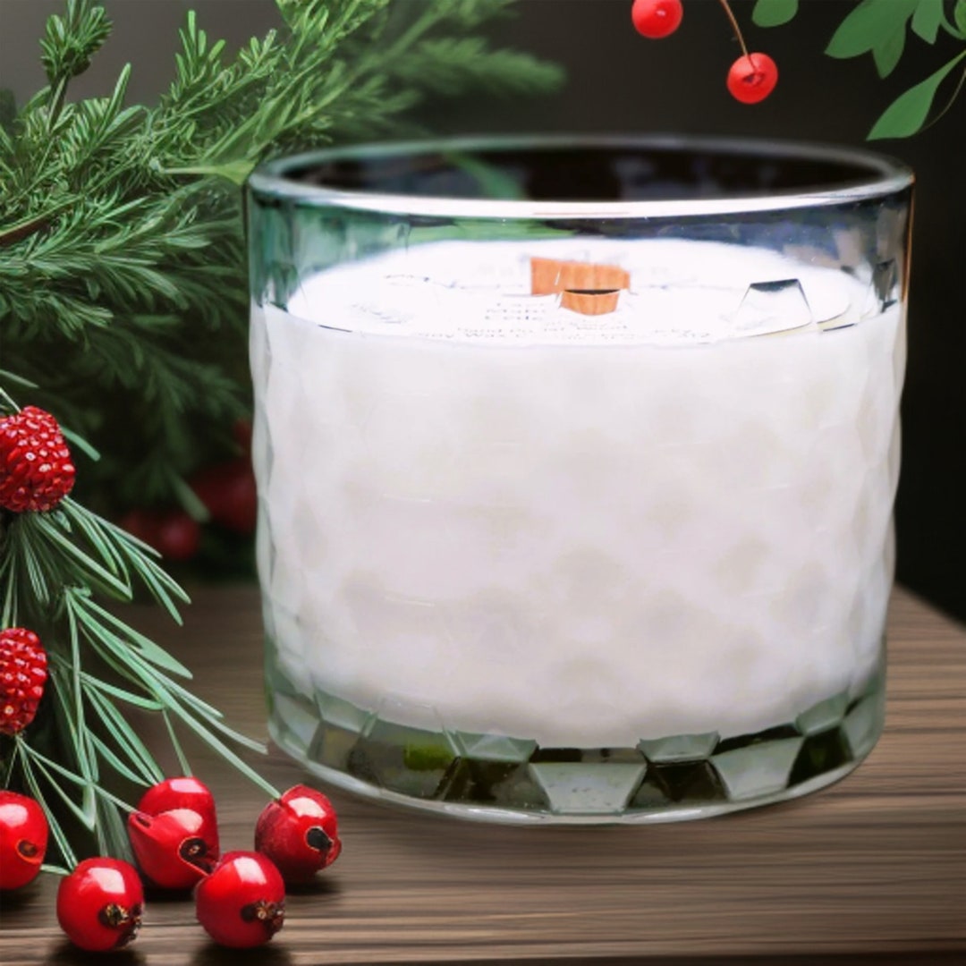 Winter Wonderland Candle 16oz Scented Soy Candle With Wood Wick ...