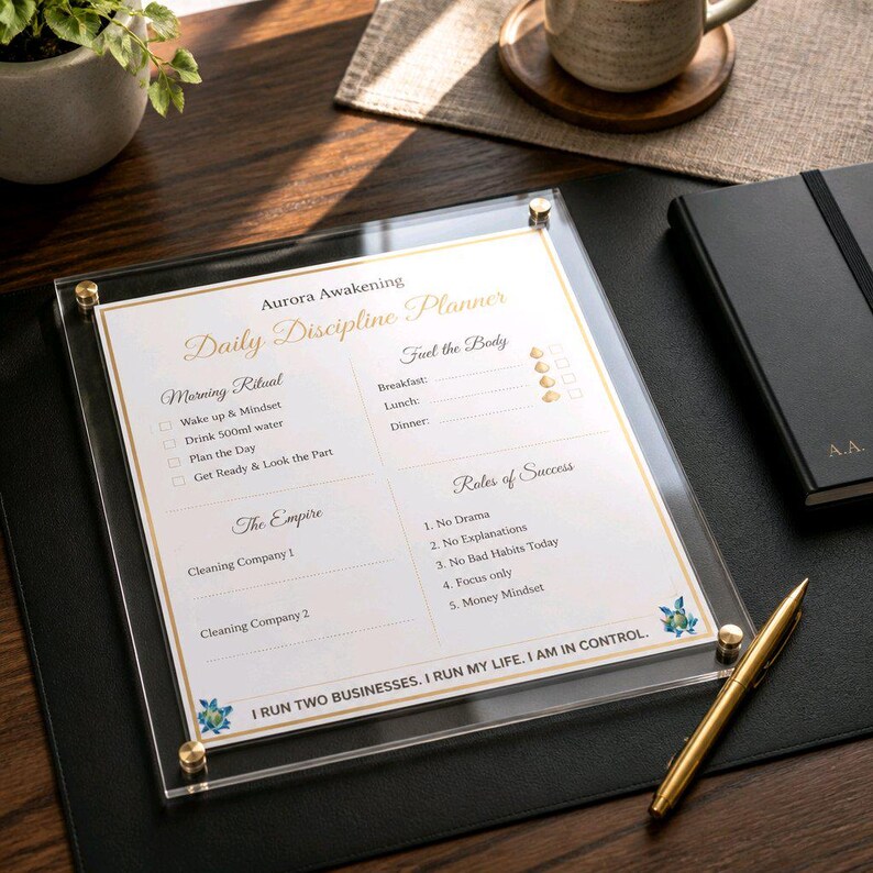 Daily Planner Bundle | 22 Printable PDF Planners | Productivity Mindset ...
