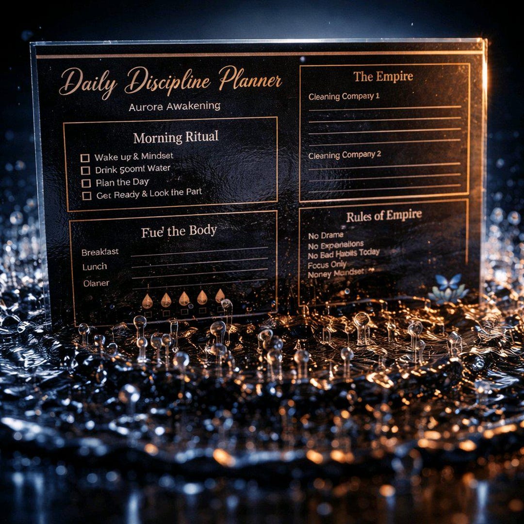 Daily Planner Bundle | 22 Printable PDF Planners | Productivity Mindset ...