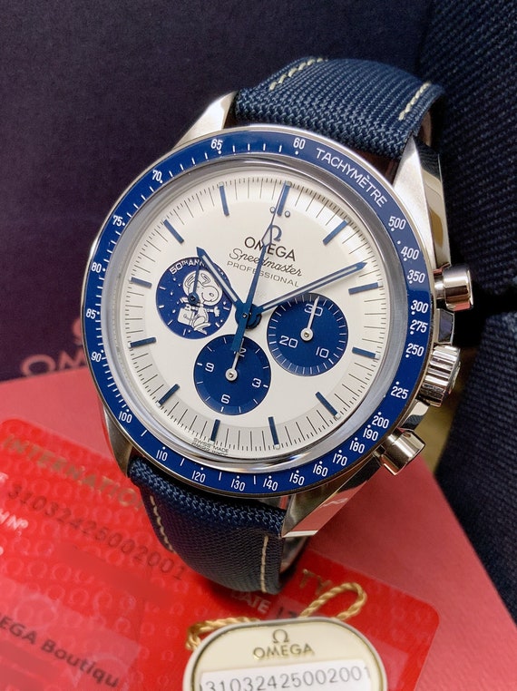 Omega Speedmaster Snoopy 50th Anniversary 310.32.42.5… - Gem