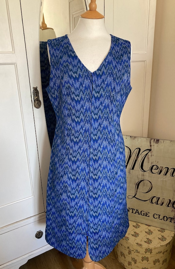 original vintage 1970s crimplene - Gem