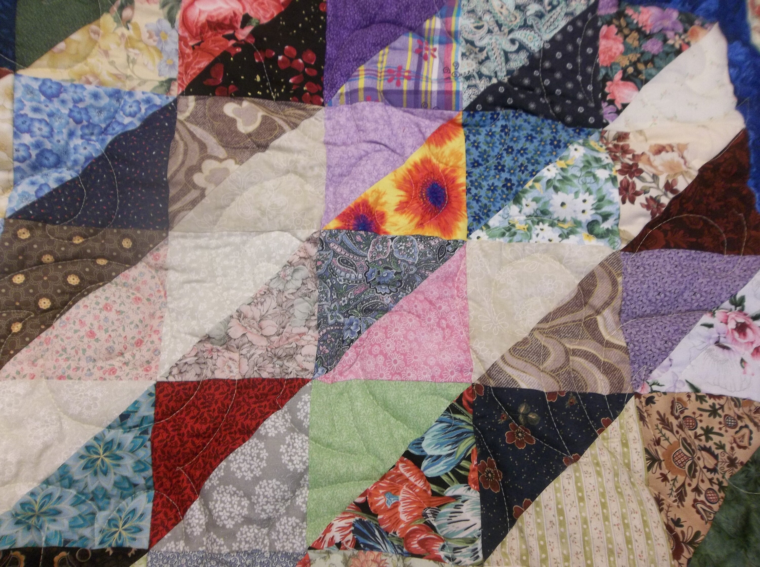 Converging Chevrons Queen Size Quilt - Etsy