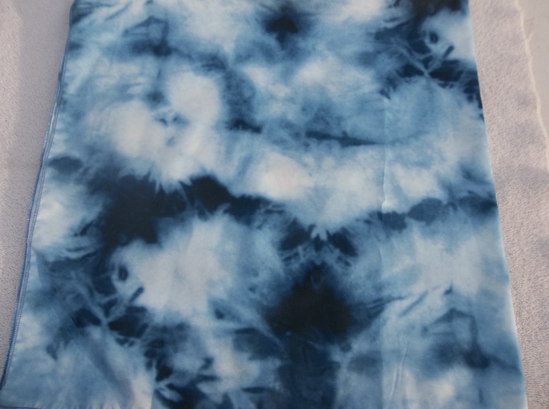 Blue Tye Dye Wild Rag - Etsy