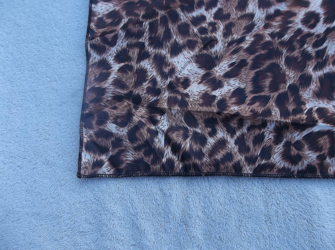 Leopard Print Wild Rag - Etsy