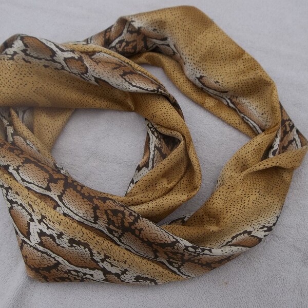 Snakeskin Scarf - Etsy