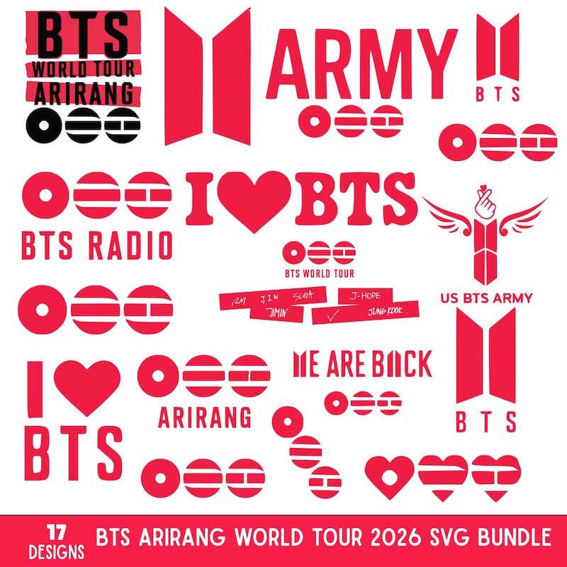 Bts Svg - Etsy
