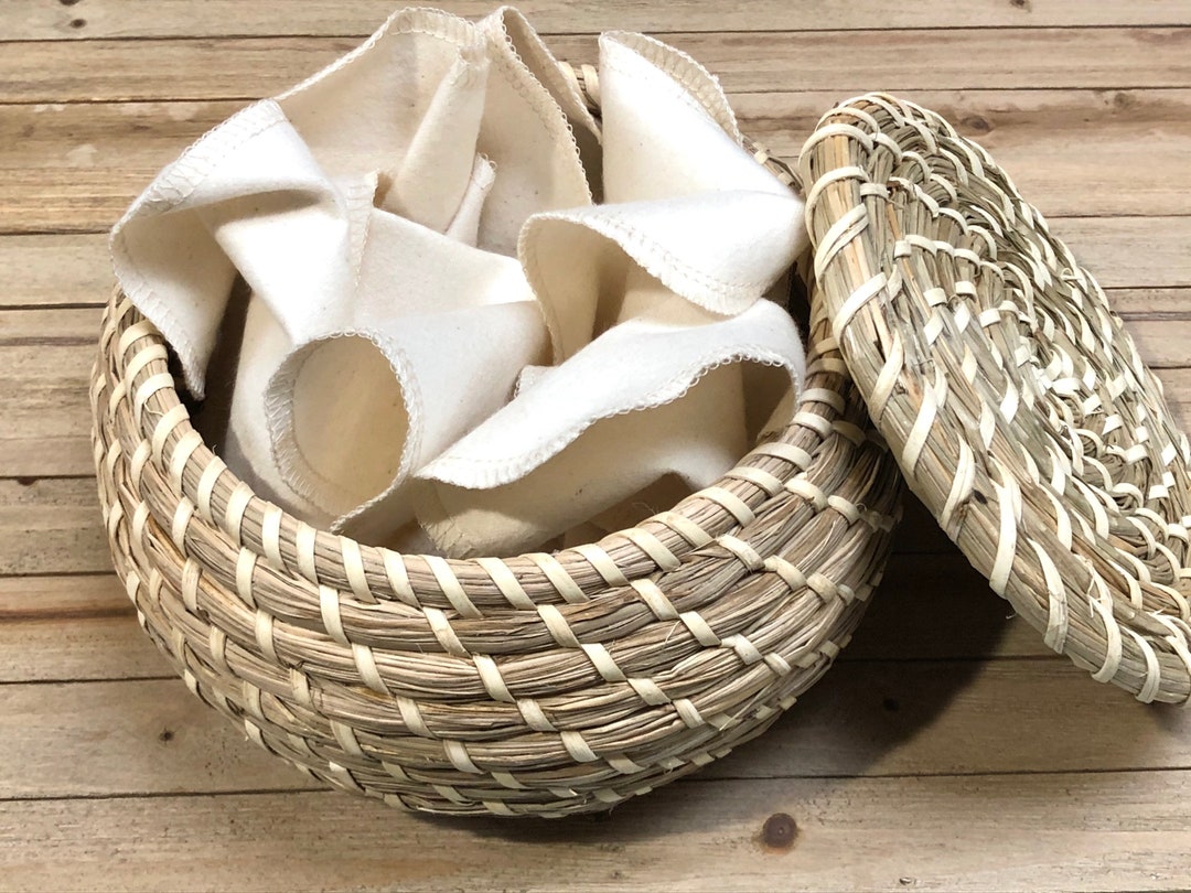 Cloth Tissues ORGANIC Reusable Tissues Set of 20 Reusable - Etsy