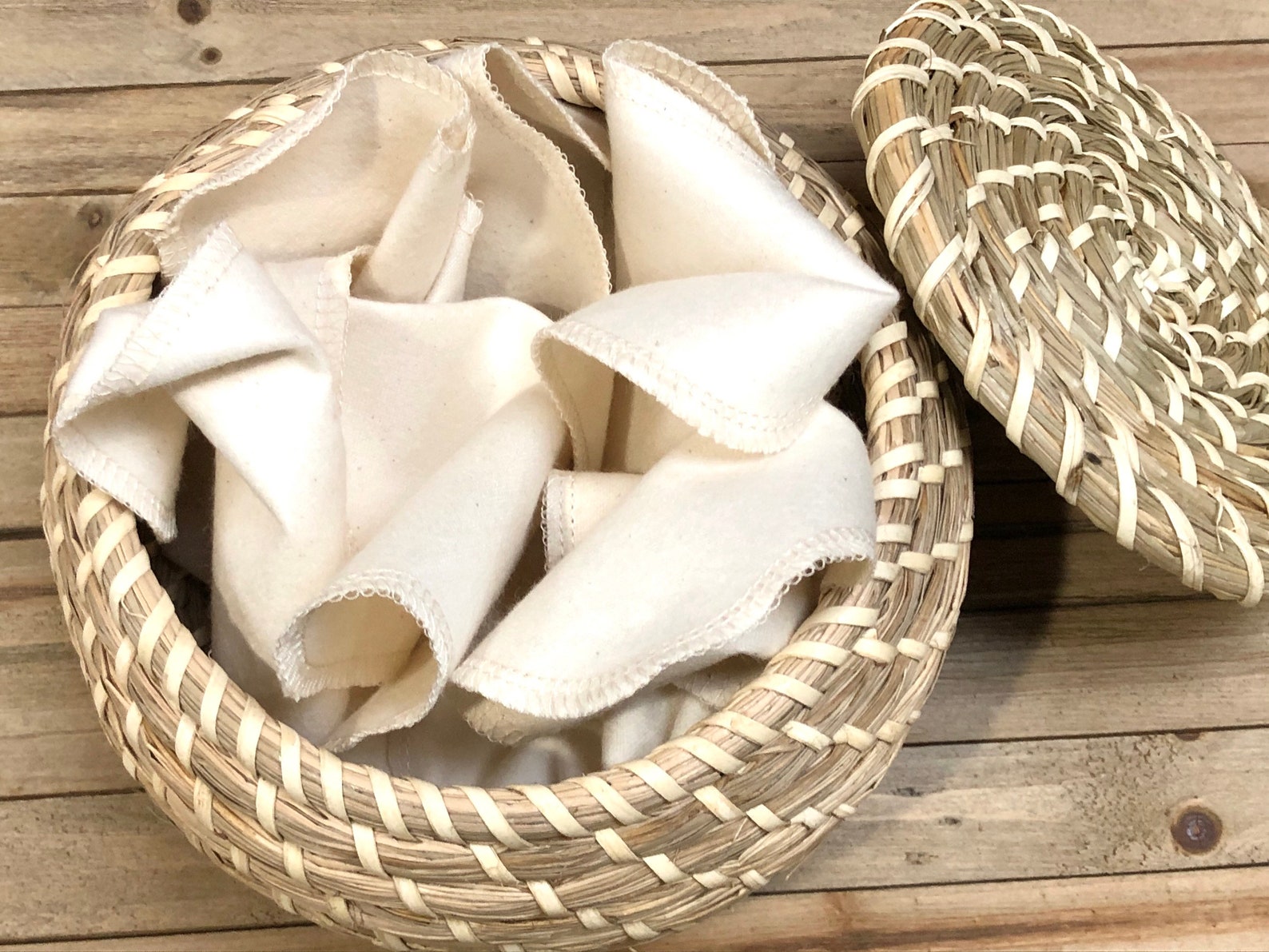 ORGANIC Reusable Tissues Reusable Cloth Tissues Organic | Etsy