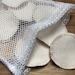 Organic Reusable Facial Rounds 20 Organic Cosmetic Rounds - Etsy