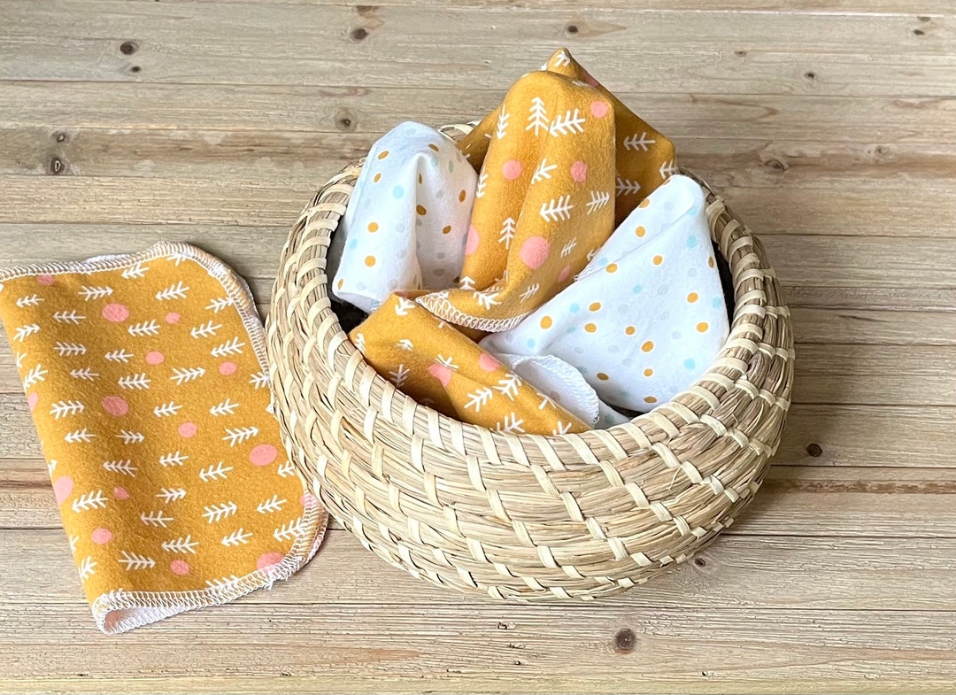 ORGANIC Reusable Tissues, Reusable Cloth Tissues, Organic Cloth ...