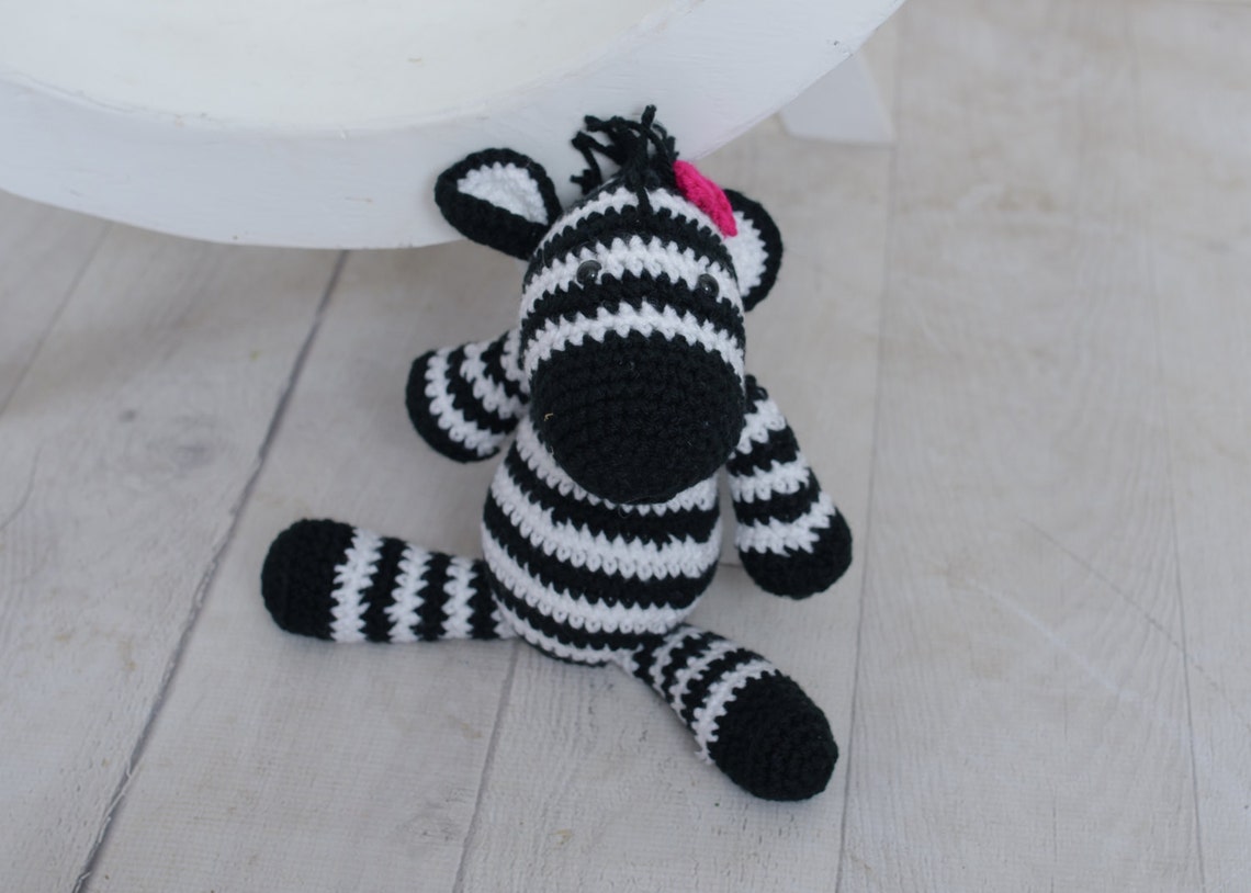 Crochet Zeebra Doll - Etsy