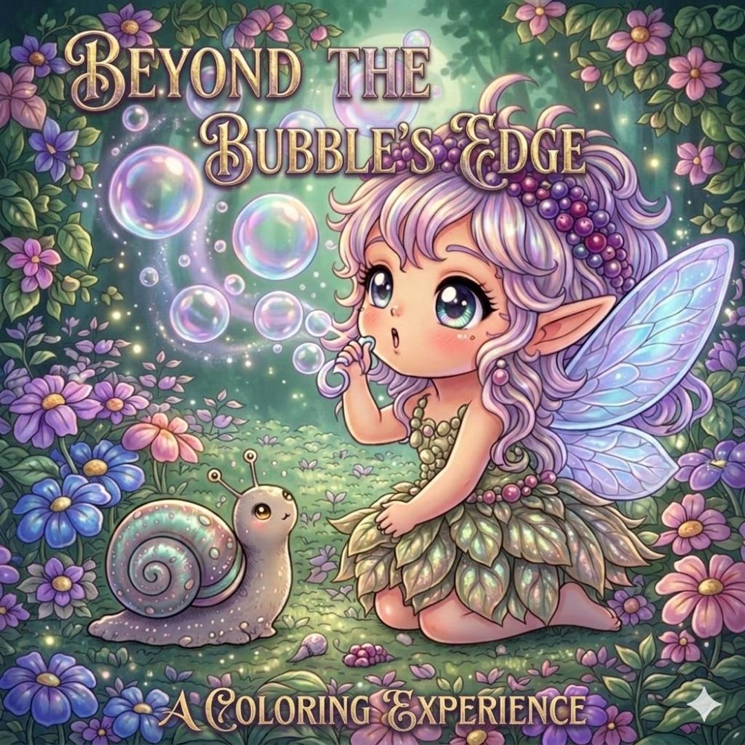 Cute Fairy Coloring Book for Kids, Printable PDF Coloring Pages, Kawaii ...