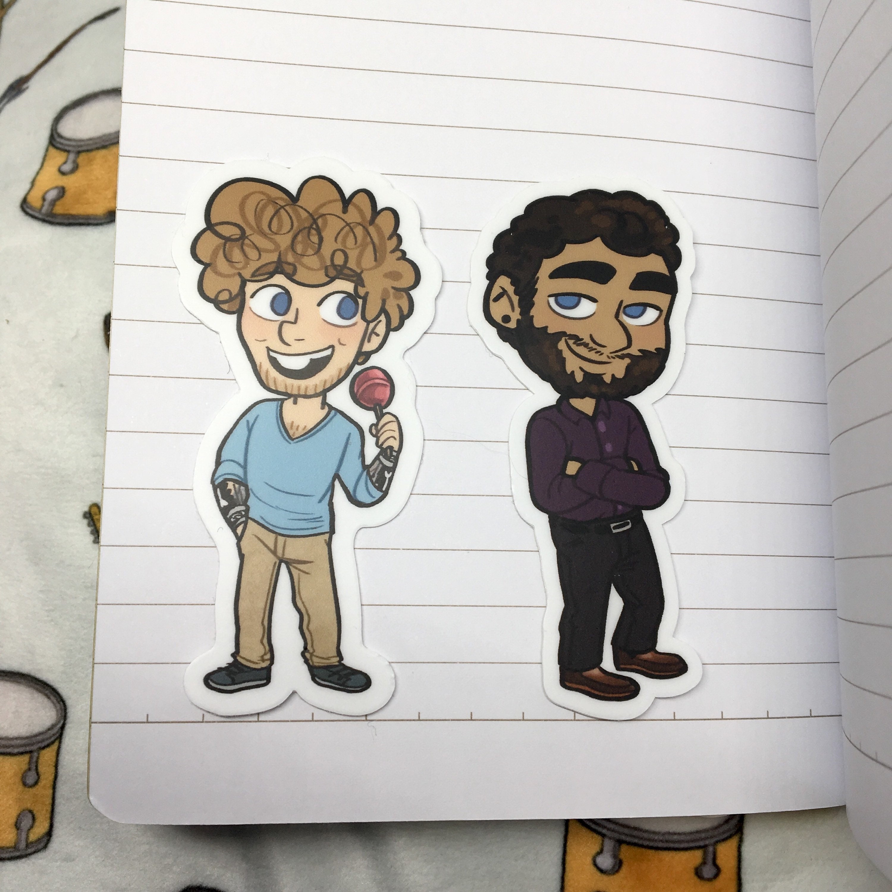 Radio Silence Chibi Rock Band Musicians Cute Comic Webcomic Characters ...