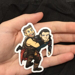 GET HELP Thor Ragnarok Loki 3" Vinyl Sticker - Etsy