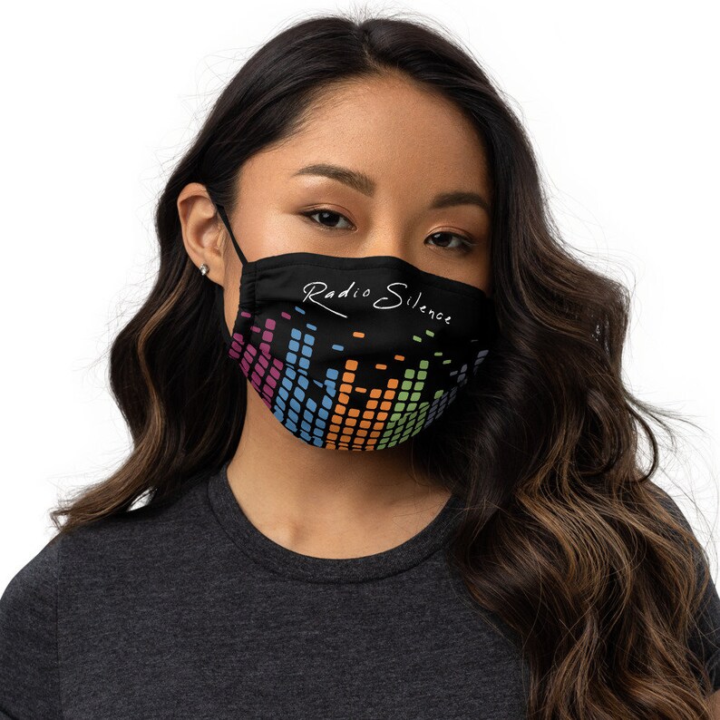 Radio Silence Music Face Mask - Etsy
