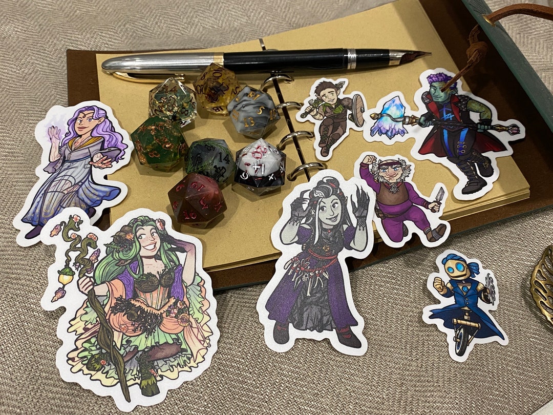Bell’s Hells Critical Role Dnd 2 and 3" Vinyl Stickers - Etsy