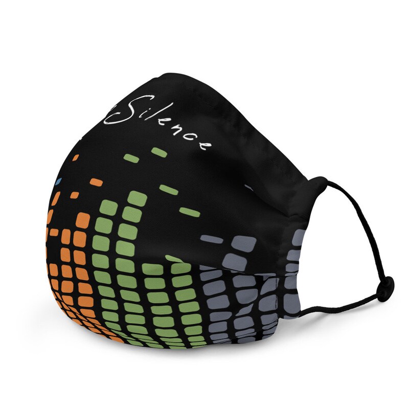 Radio Silence Music Face Mask - Etsy