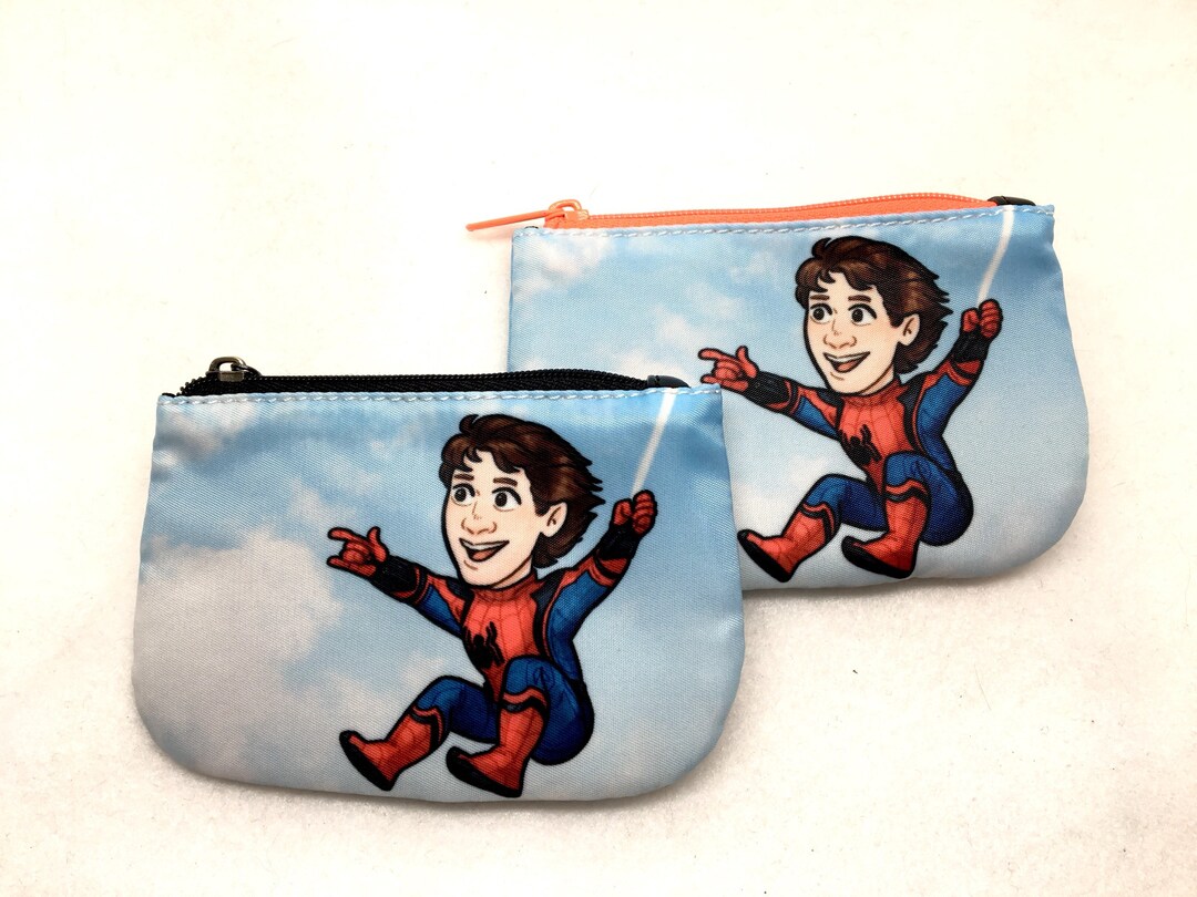 MCU Spiderman Spidey Peter Parker Superhero Pouch or Coin Purse Wallet ...