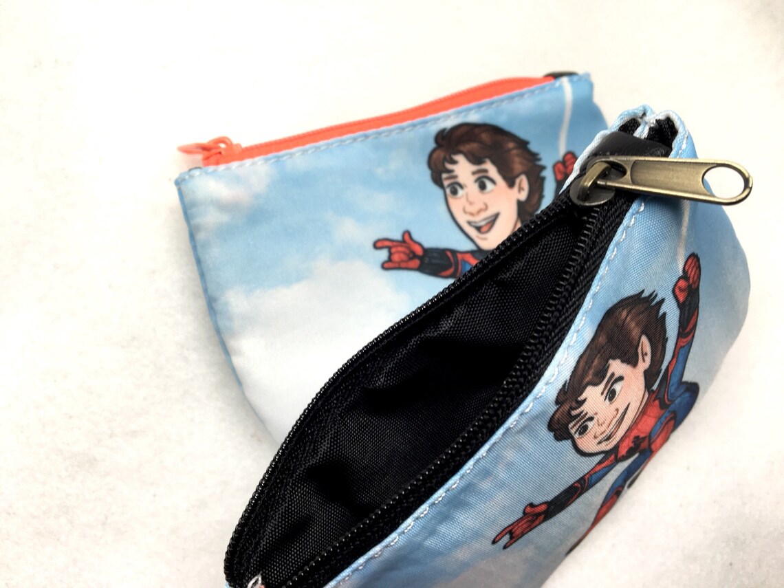 MCU Spiderman Spidey Peter Parker Superhero Pouch or Coin - Etsy