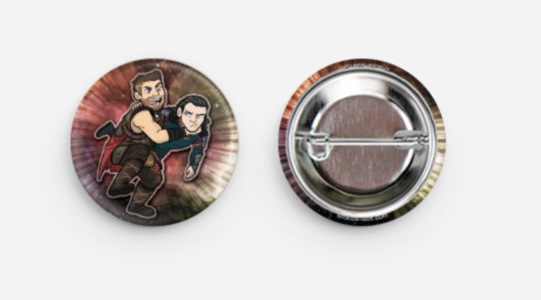 GET HELP Thor Ragnarok Loki 1.25 Pinback Button - Etsy