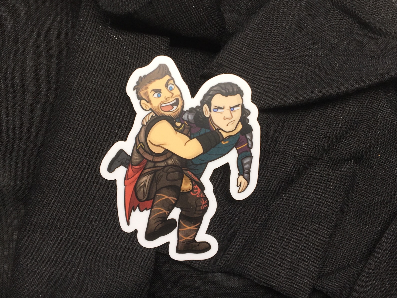 GET HELP Thor Ragnarok Loki 3 Vinyl Sticker - Etsy