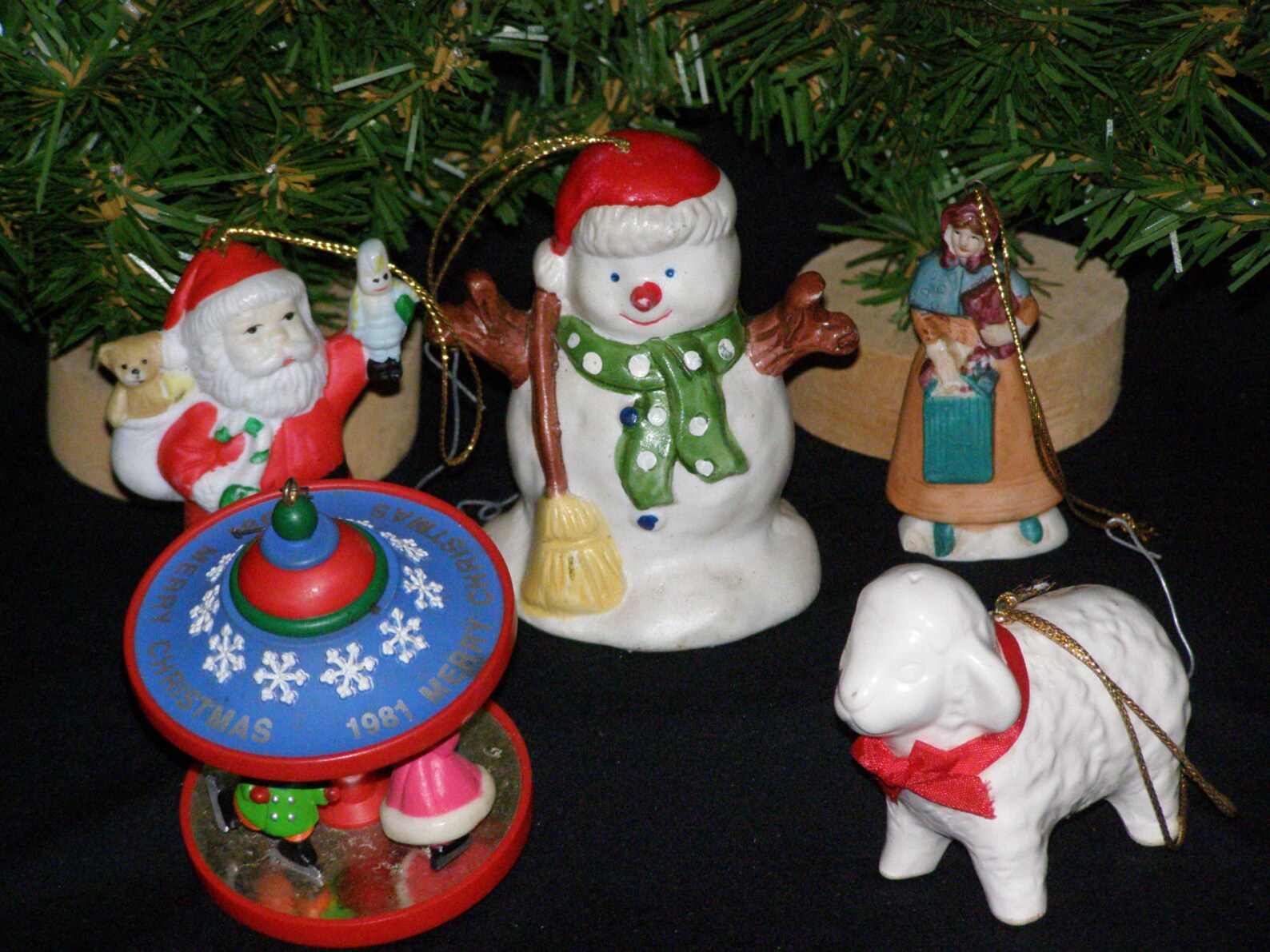 Vintage 1980s Lot of Christmas Ornaments Hallmark and Others - Etsy
