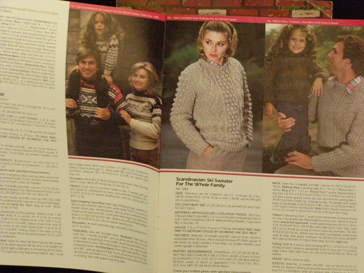 Vintage Knitting Pattern Books for Adults and Children - Etsy