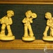 Fabulous Musical Chalk Figures-6 Framed Music Room violin Cello ...