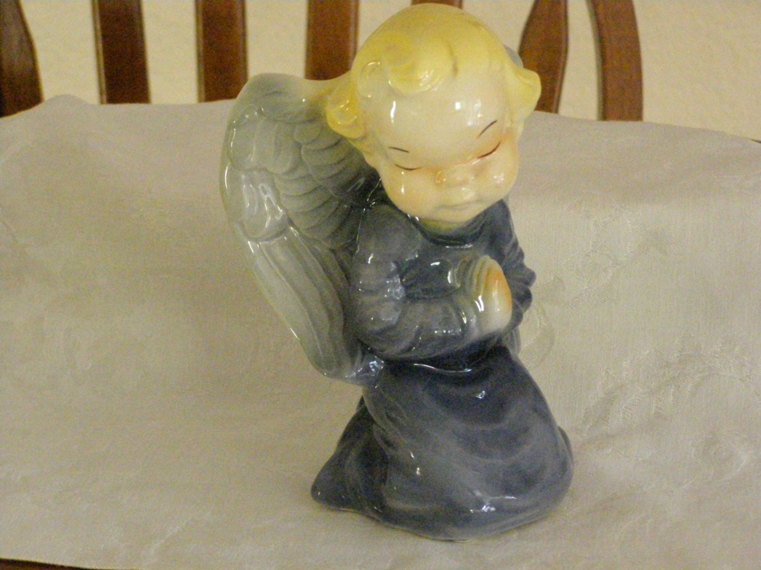 Beautiful Vintage Ceramic Praying Angel Wall Hanging Planter - Etsy