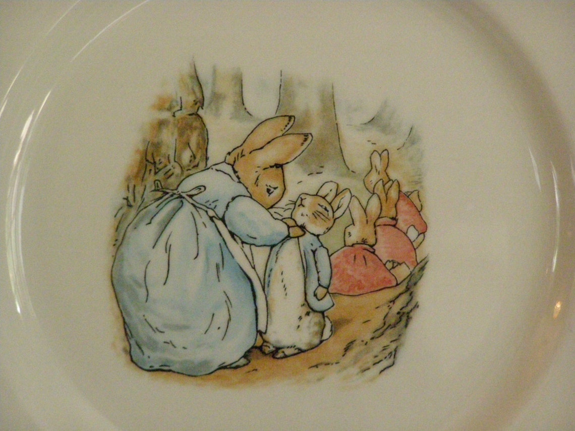 Wedgwood Peter Rabbit Dinner and Bread Butter Plates One Each - Etsy