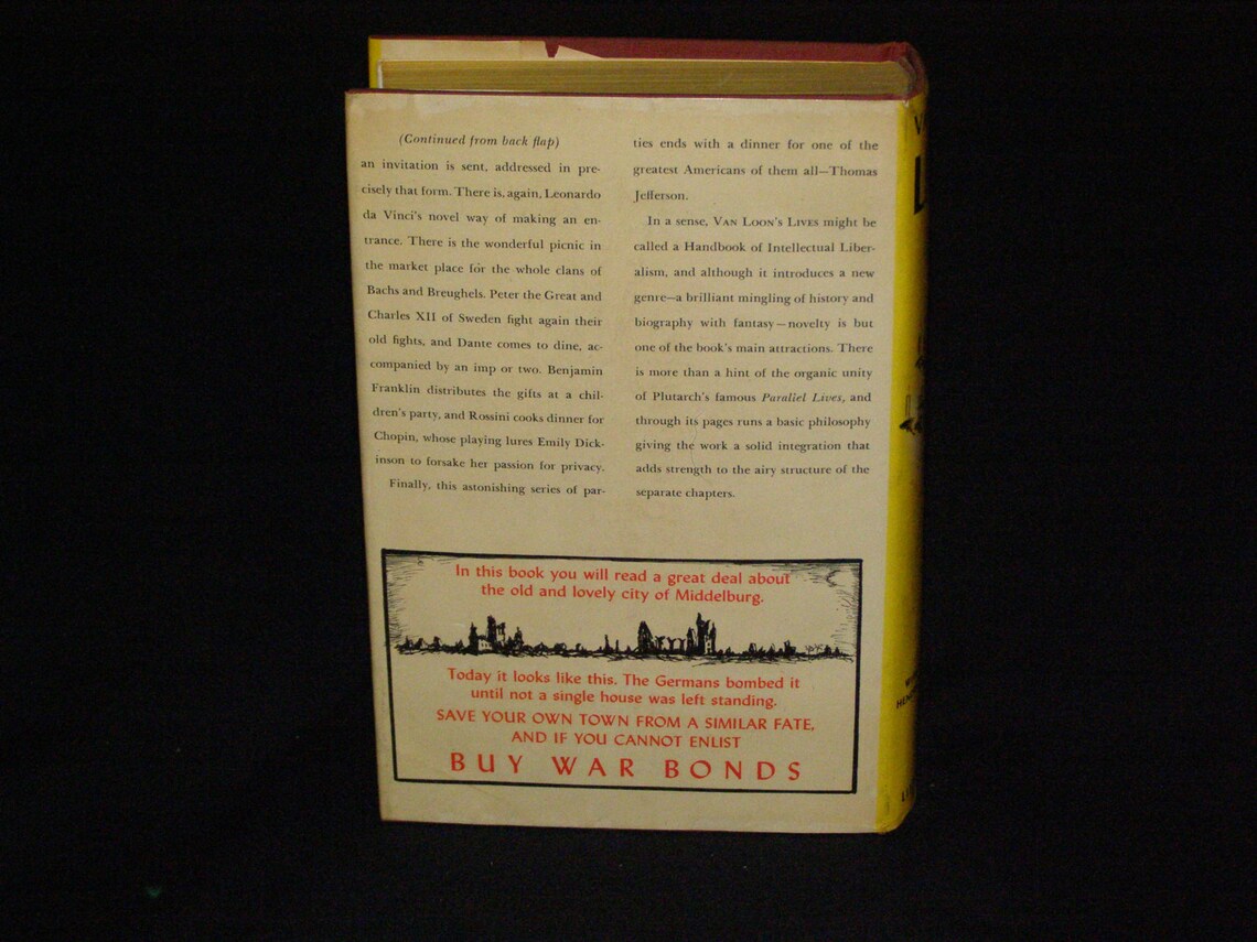 Van Loon's Lives: Being a True and Faithful Account of a - Etsy