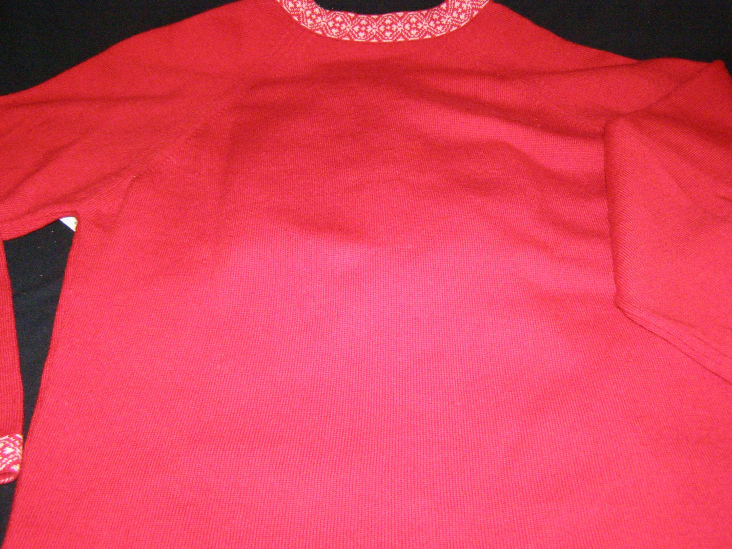 Vintage Jantzen Red Cardigan Wool Sweater 1950's LADIES SIZE 38 With ...