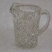 Vintage Clear Pressed Glass Creamer Milk Jug - Etsy